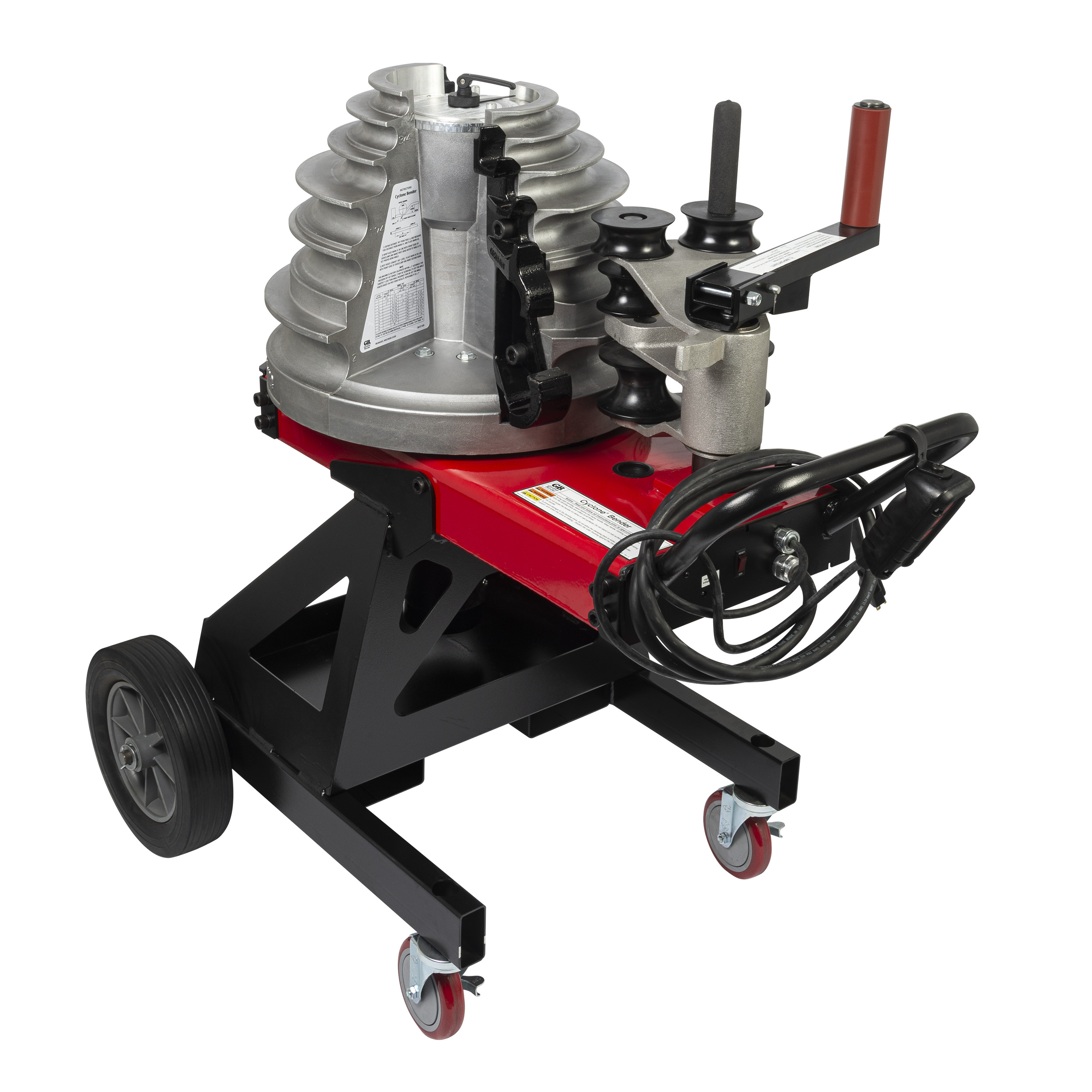 B2000 Cyclone Elec-Power Conduit Bender, 115V/15A, 1/2" to 2" Rigid ...