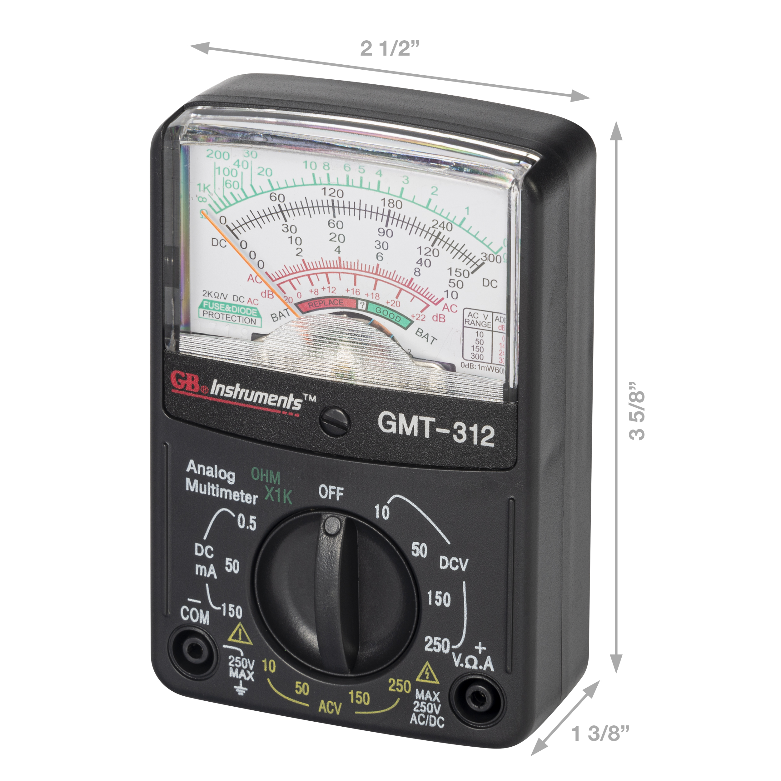 5 Function Analog Multimeter