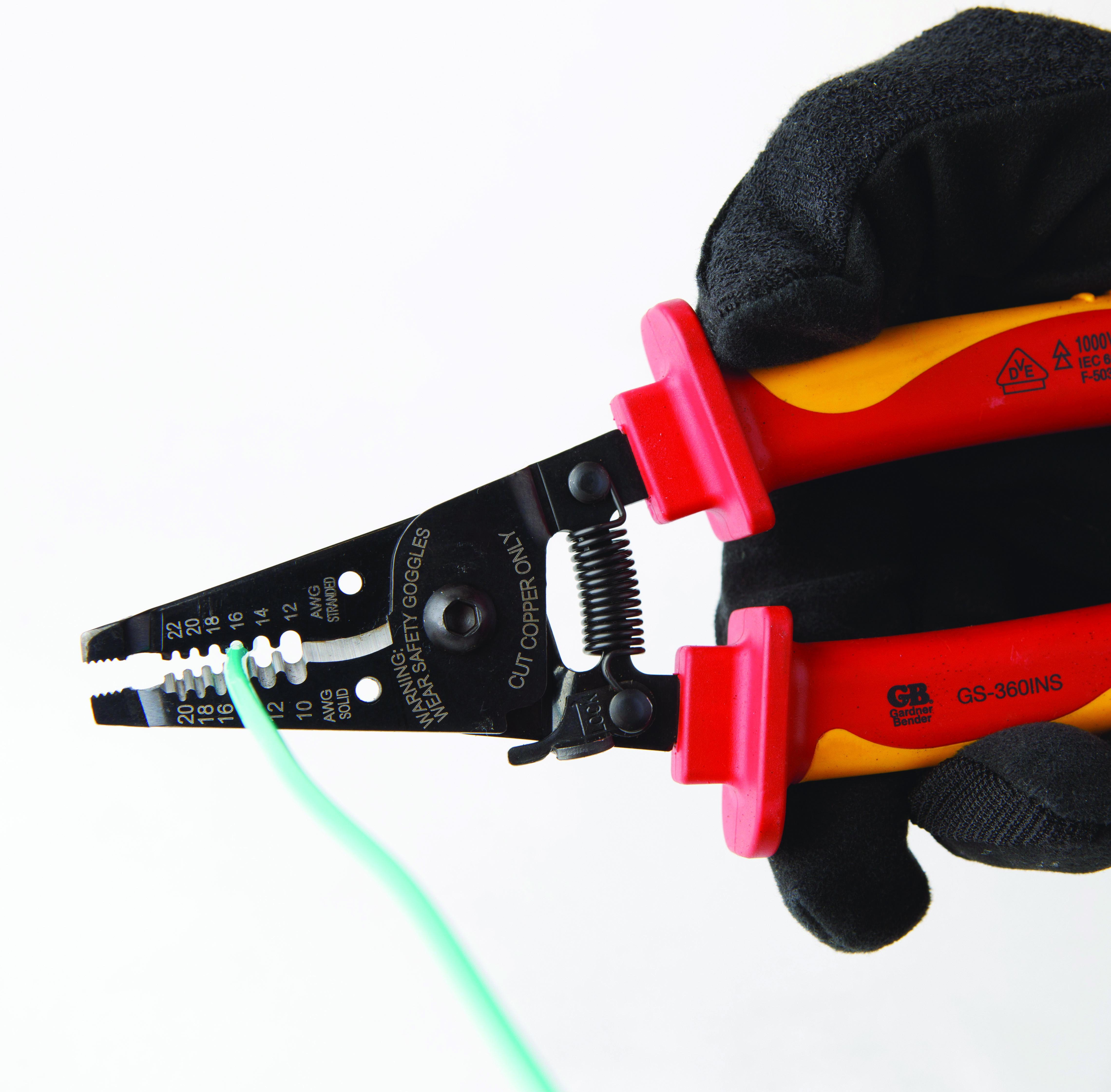 Gardner Bender Insulated Wire Stripper w/ Lock
