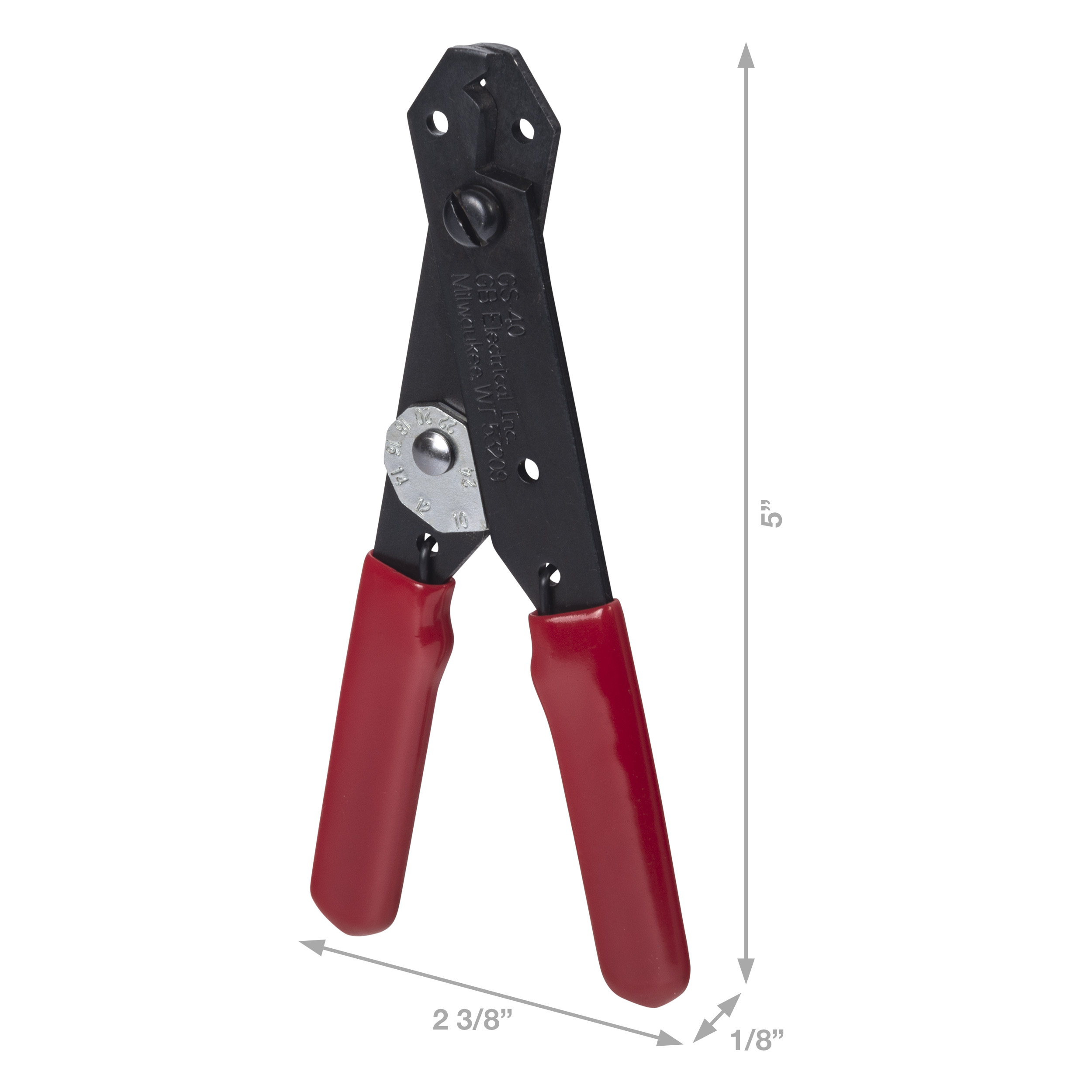 Wire Stripper with Spring 10-24 AWG