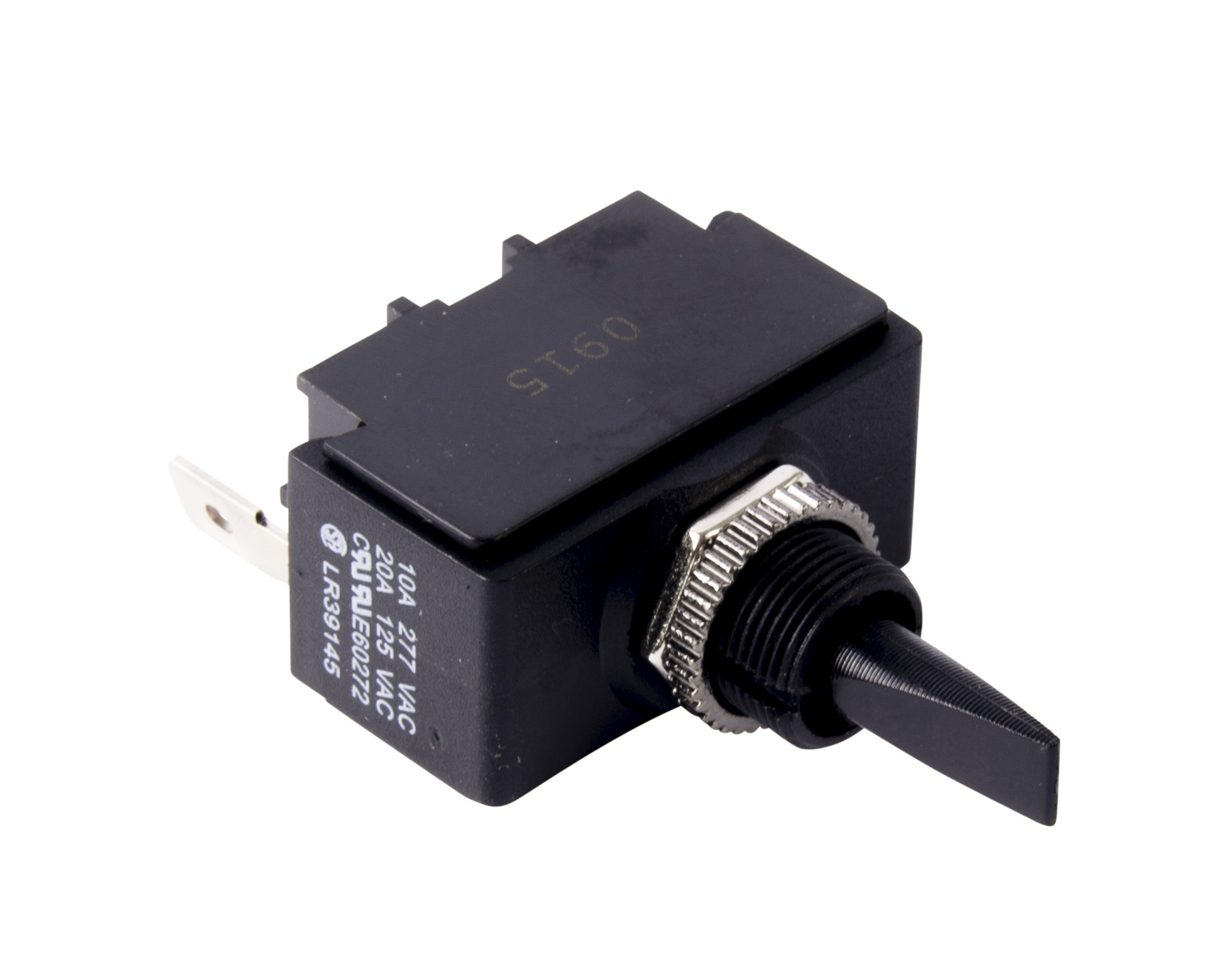 SPDT Double Insulated, Plastic Toggle Switch