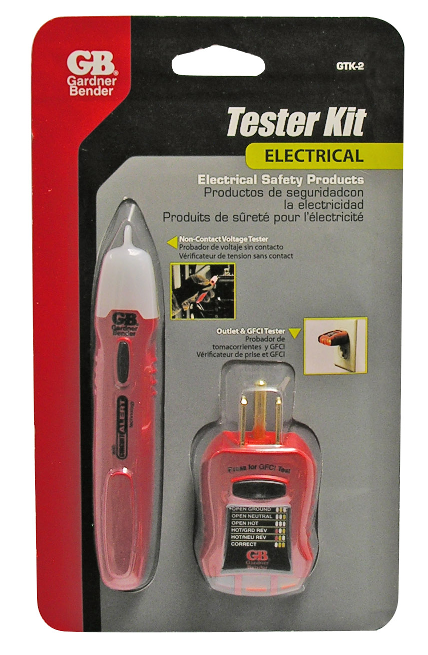 2 Piece Electrical Tester Safety Kit