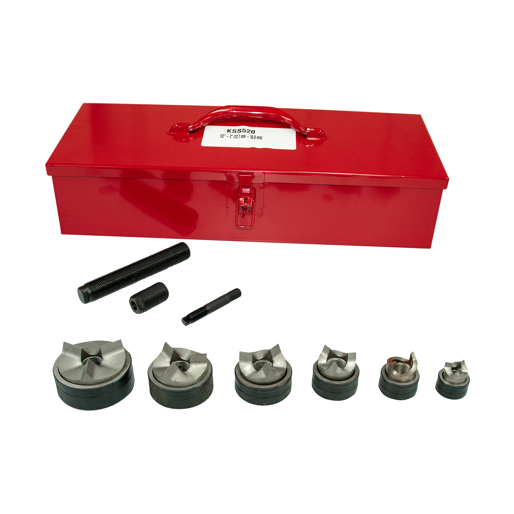 Super Stainless Steel Slug-Out Set, 1/2-2"