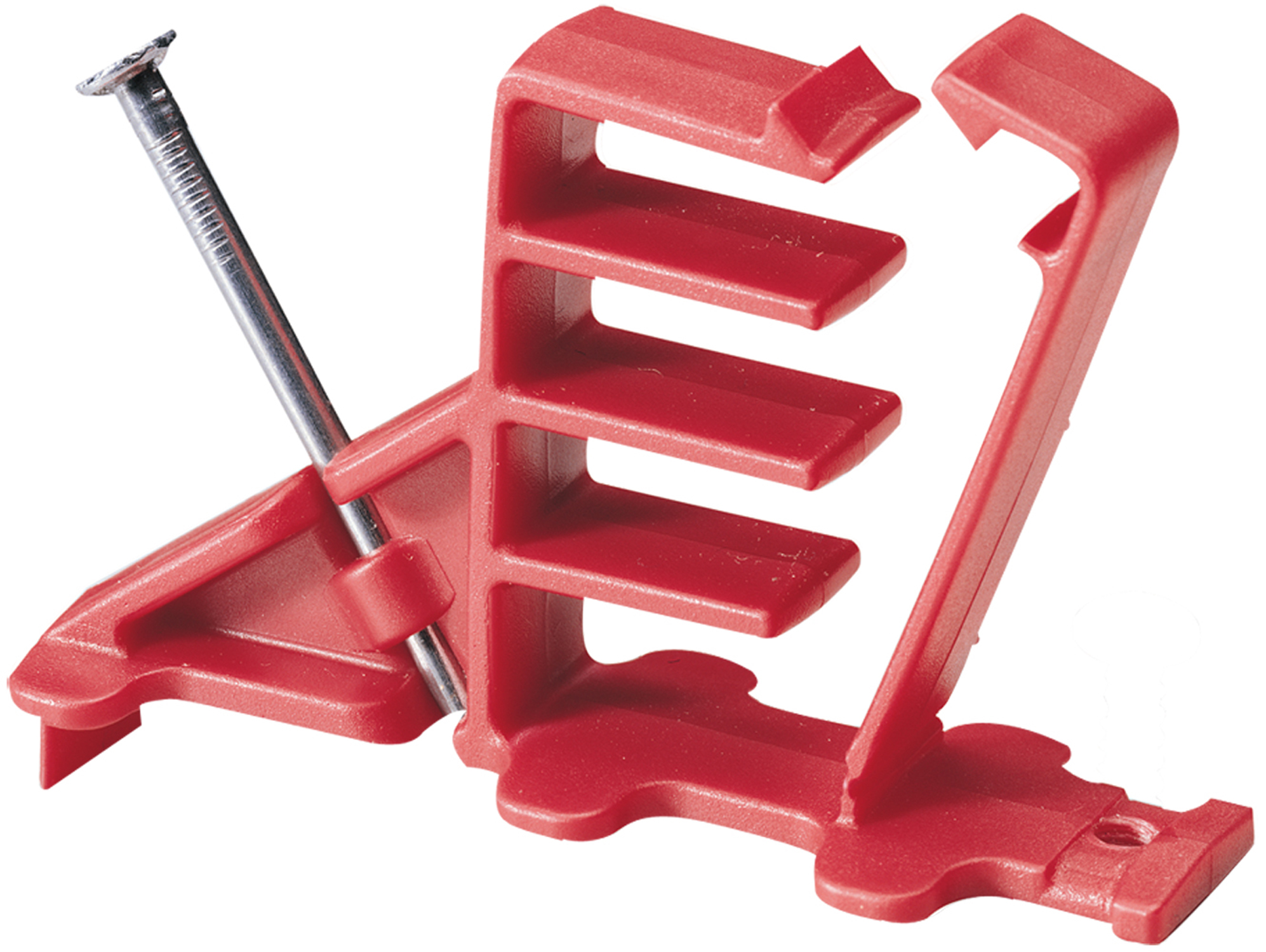 SnapSHOT Multi-Cable Staple, Red, NM (flat and round), Coaxial and Data ...