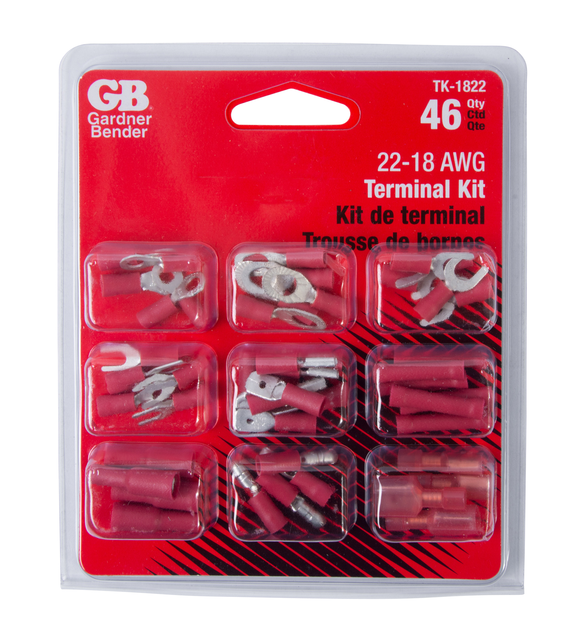 22-18 AWG Terminal Kit